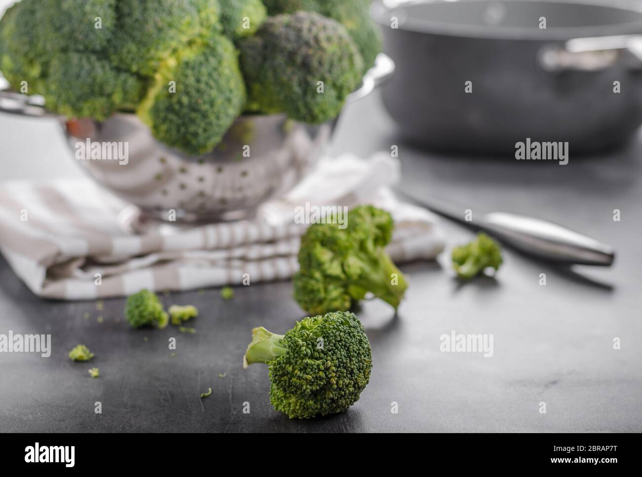Broccoli vegetable raw picture, food photography, food styling Stock ...
