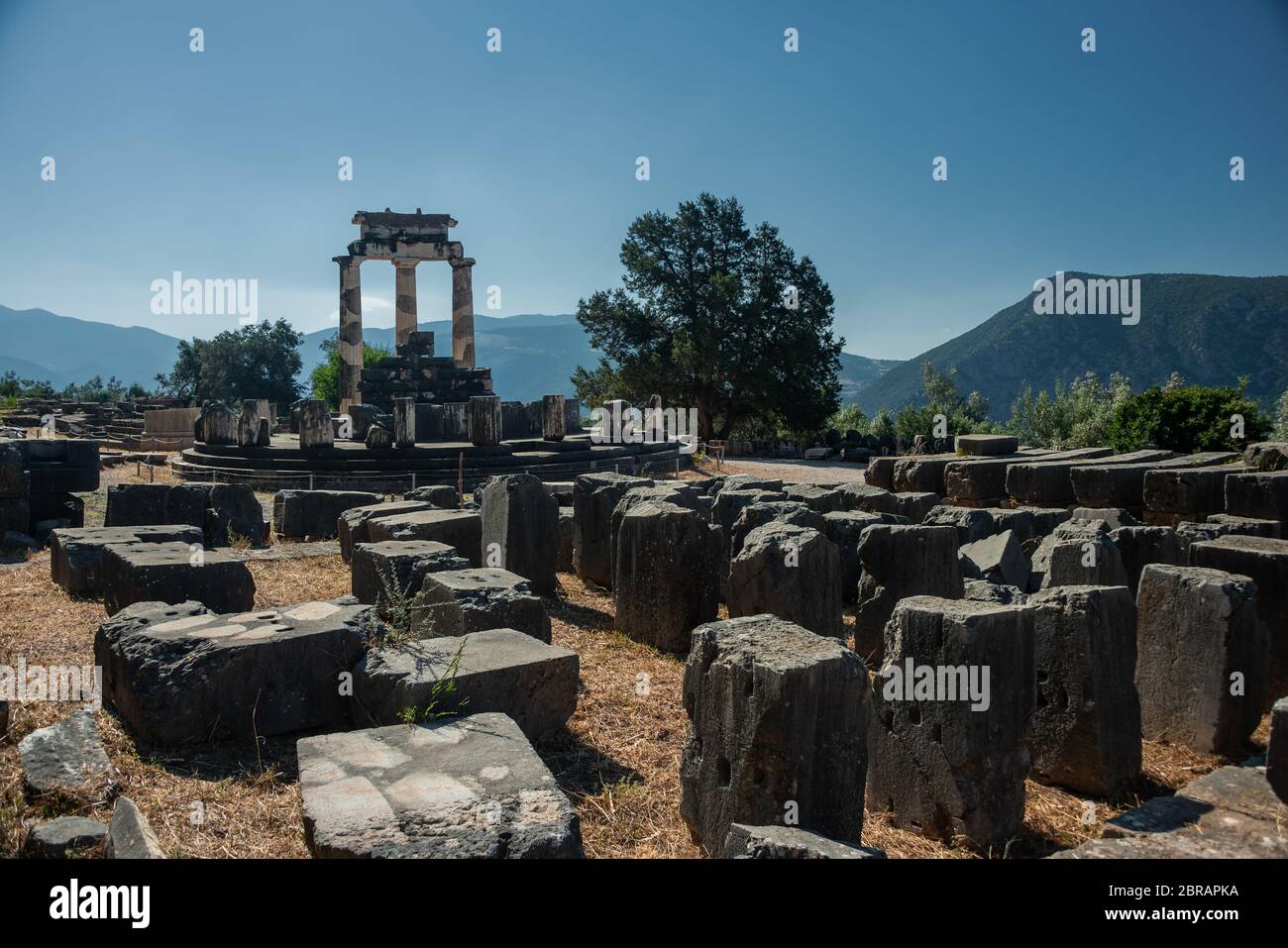 Oracle Of Apollo At Delphi High Resolution Stock Photography and Images ...