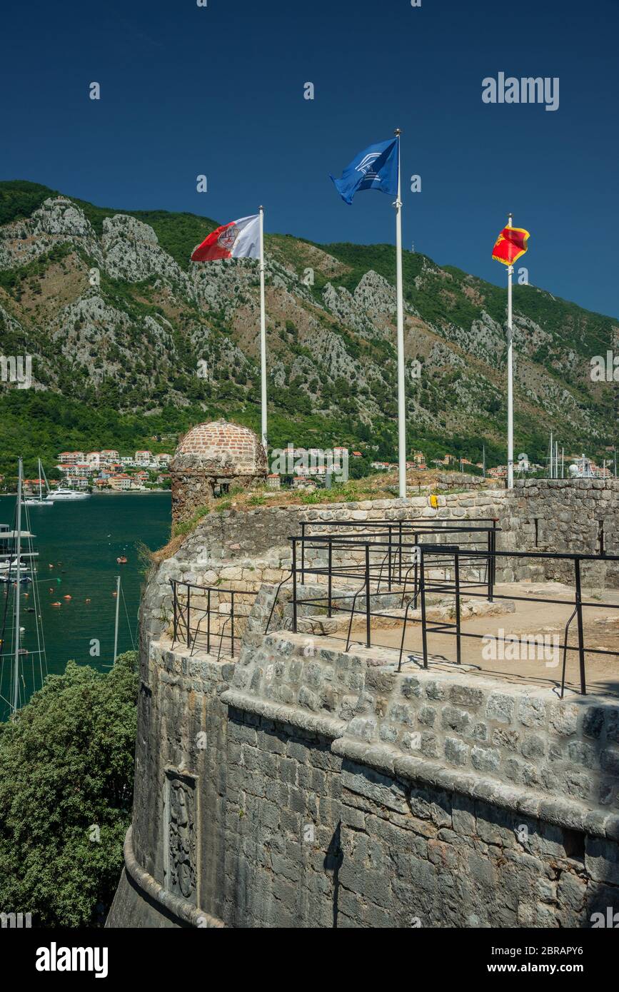 The old kotor fort trail hi-res stock photography and images - Alamy