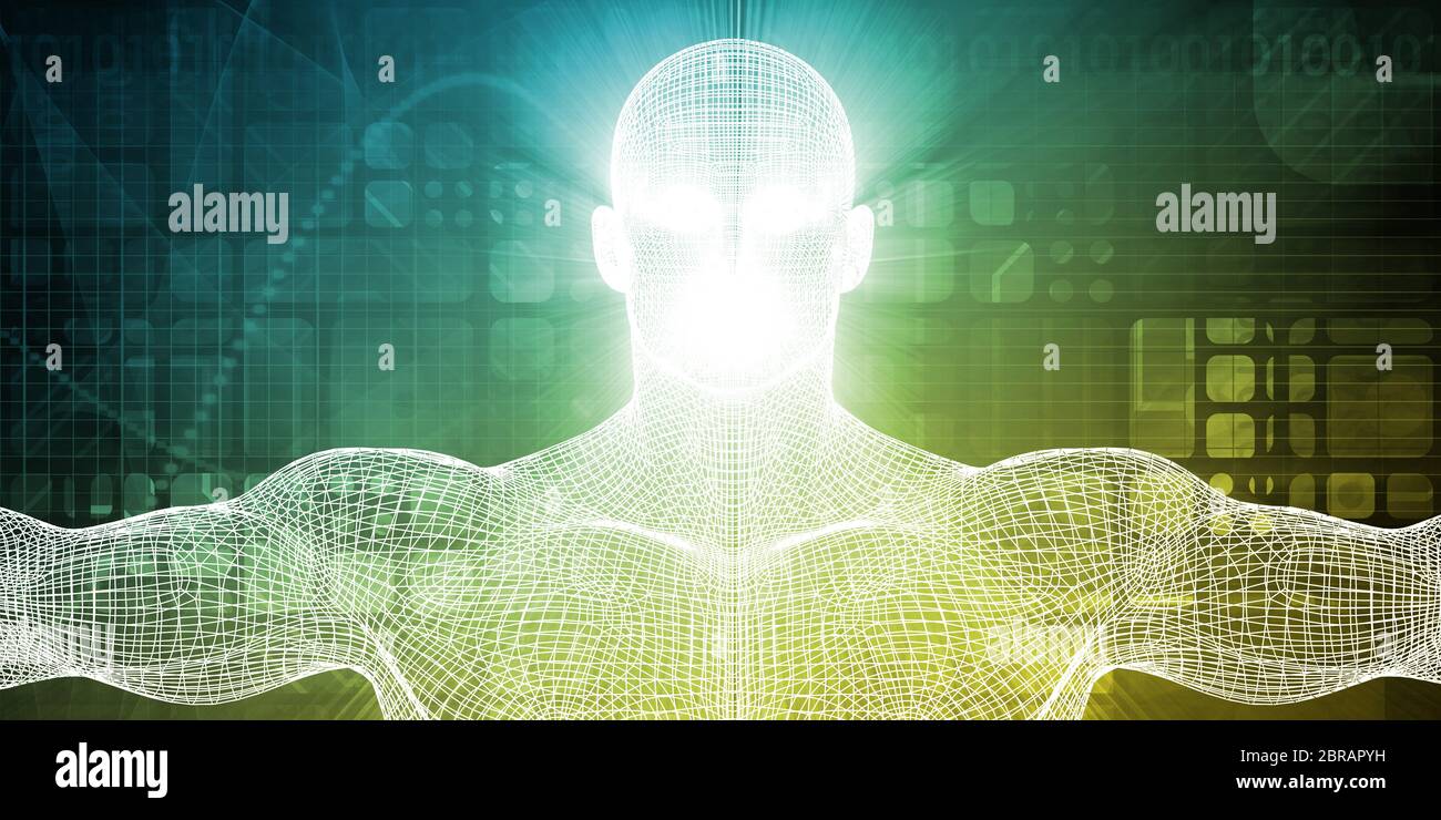 Software Engineering with a Technical Concept Art Stock Photo - Alamy