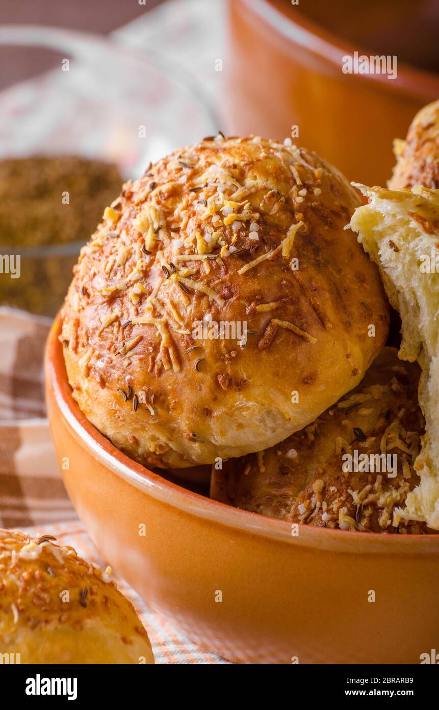 Homemade cheese buns, fast and crispy buns Stock Photo - Alamy