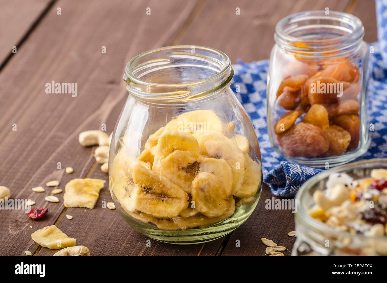 Homemade yogurt with granola, dried fruit and nuts bio - cia seed ...