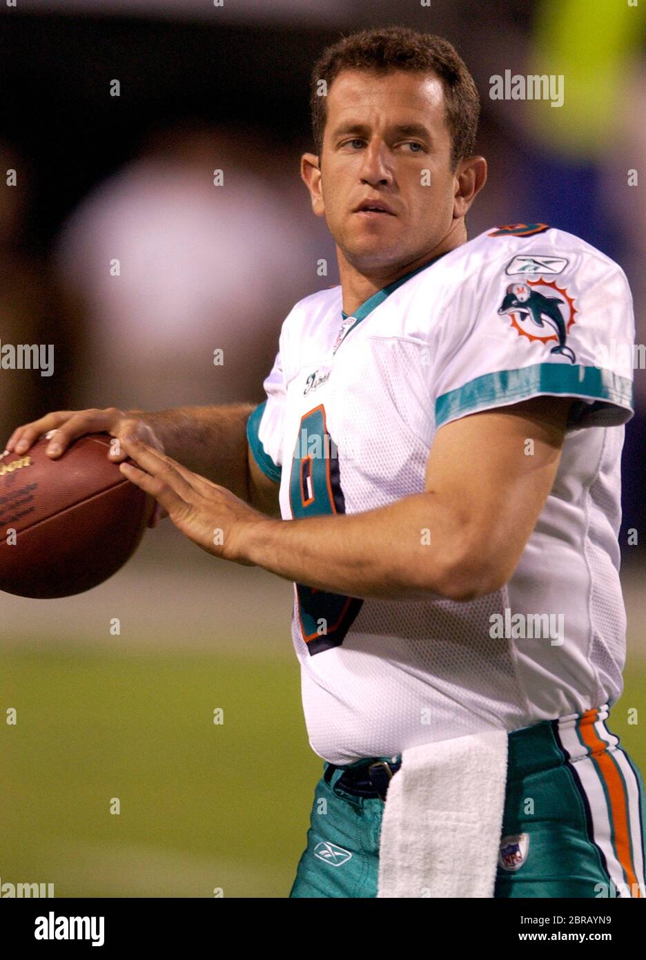 Tempe, United States. 27th Oct, 2003. Miami Dolphins quarterback Brian ...
