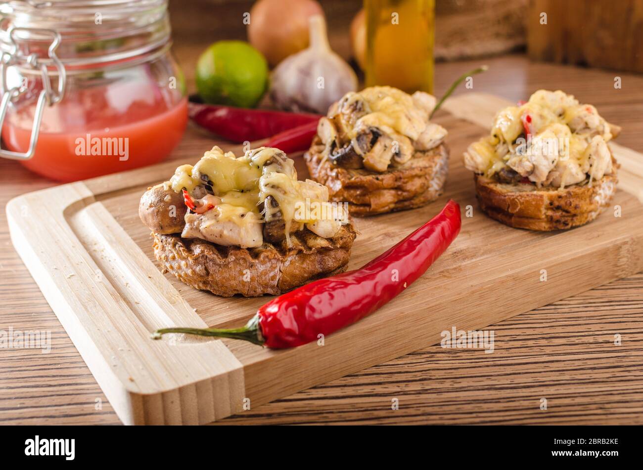 Devil chicken hi-res stock photography and images - Alamy