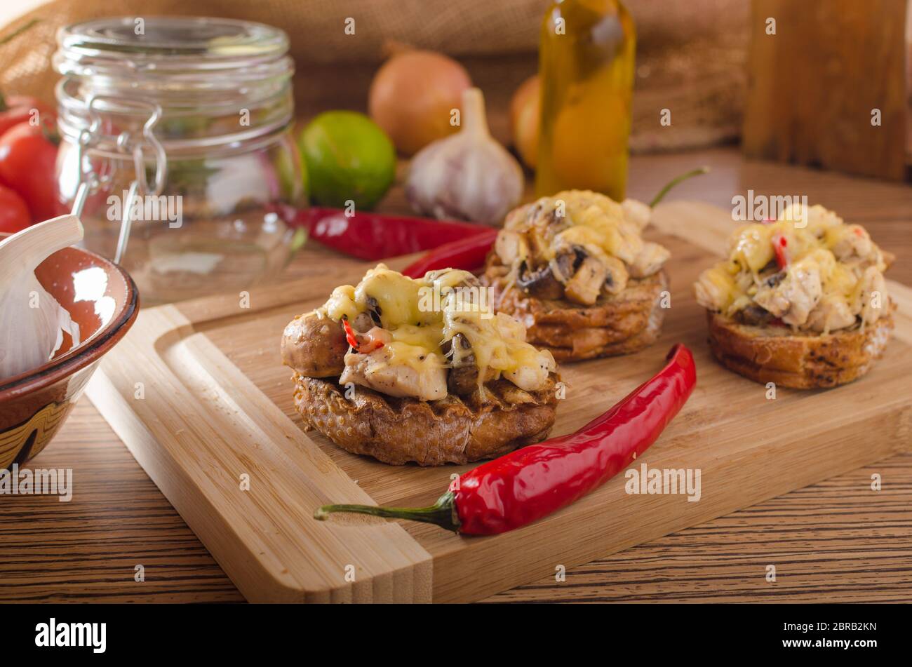 Devil chicken hi-res stock photography and images - Alamy