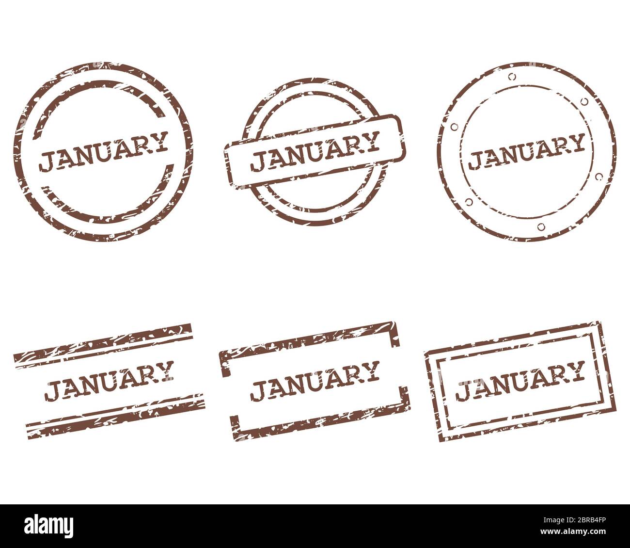 January sale stamp hi-res stock photography and images - Alamy