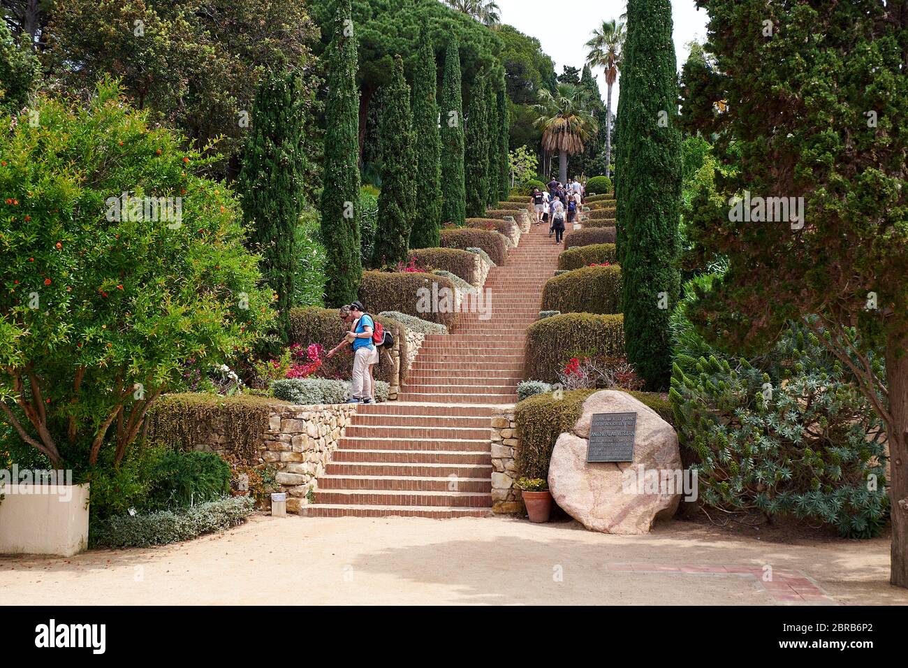 Marimurtra Botanical garden in Blanes, Catalonia Stock Photo - Alamy