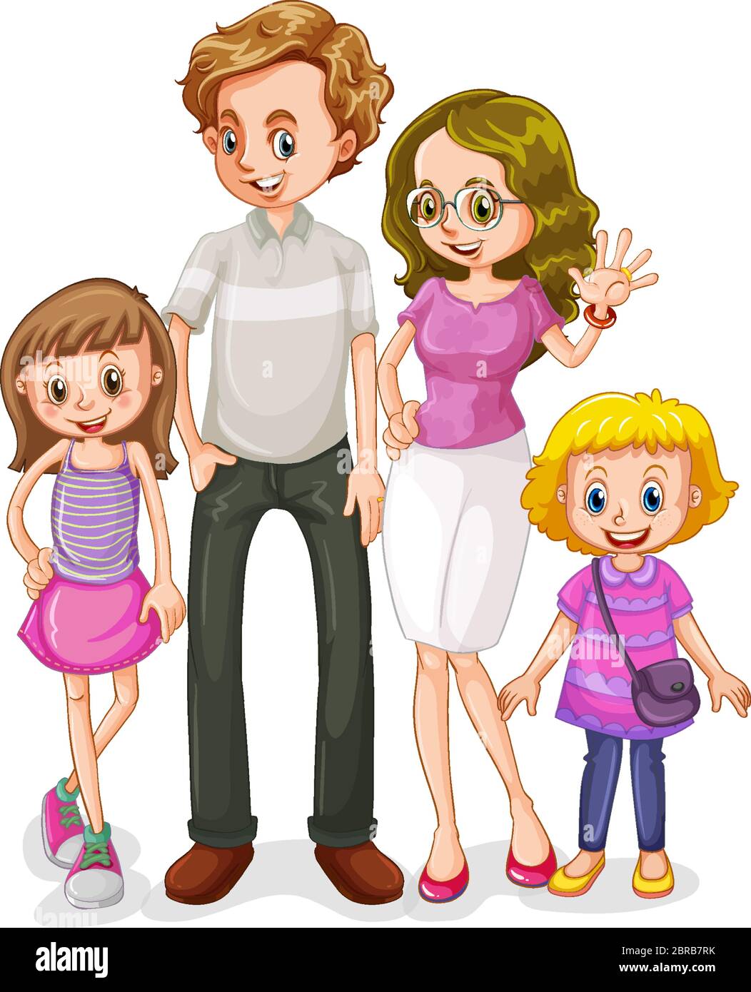 Picture Cartoon Happy Family at Teresa Corcoran blog