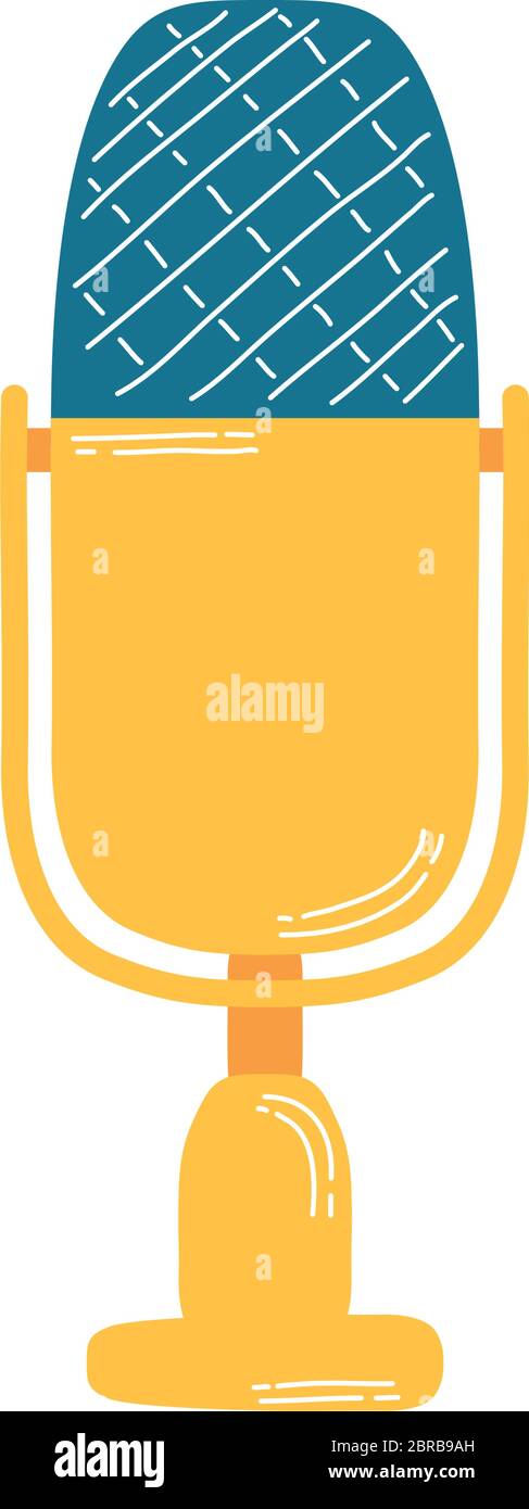 microphone sound audio device icon Stock Vector Image & Art - Alamy