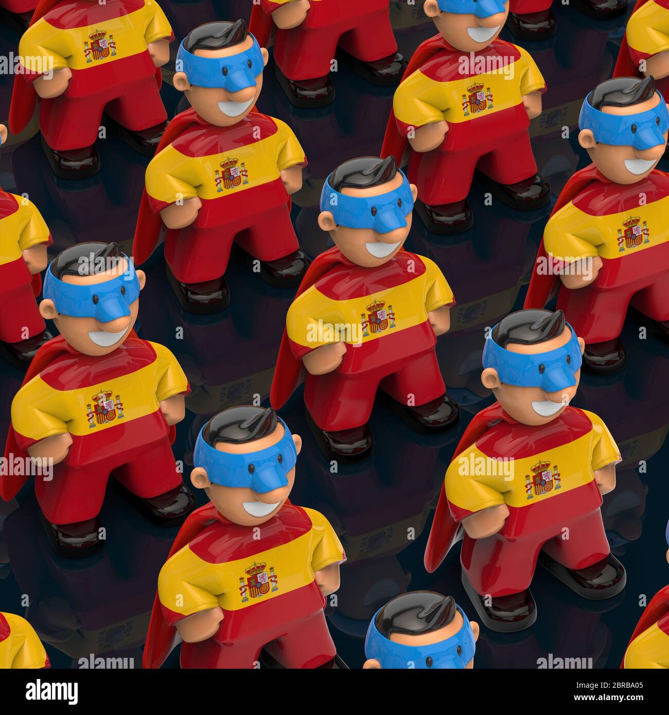 Superhero concept - 3D Illustration Stock Photo - Alamy