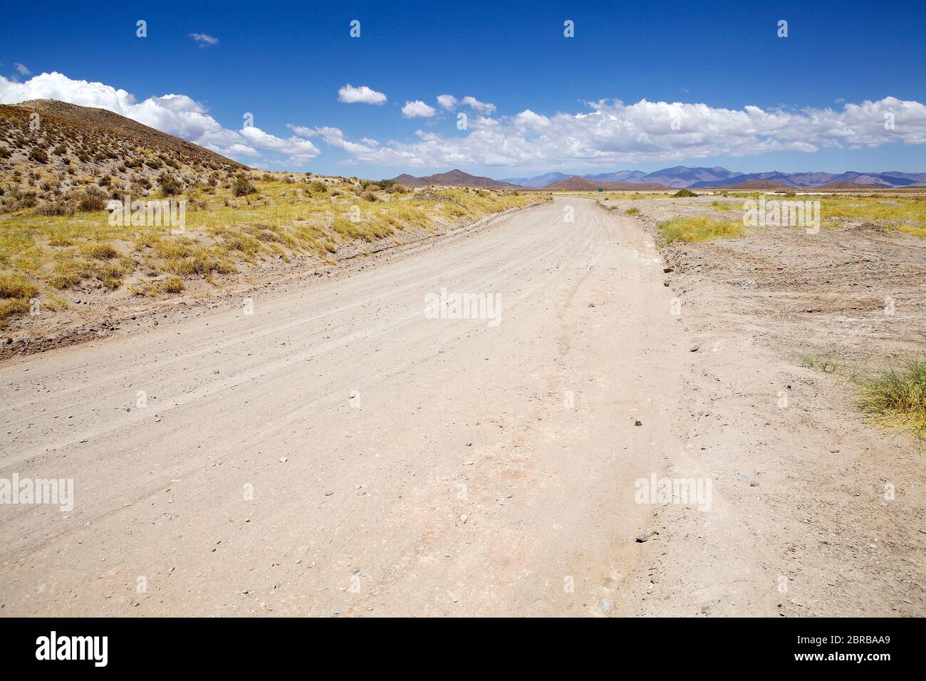 Landscape along the National Route 40, also known as Ruta 40, in ...