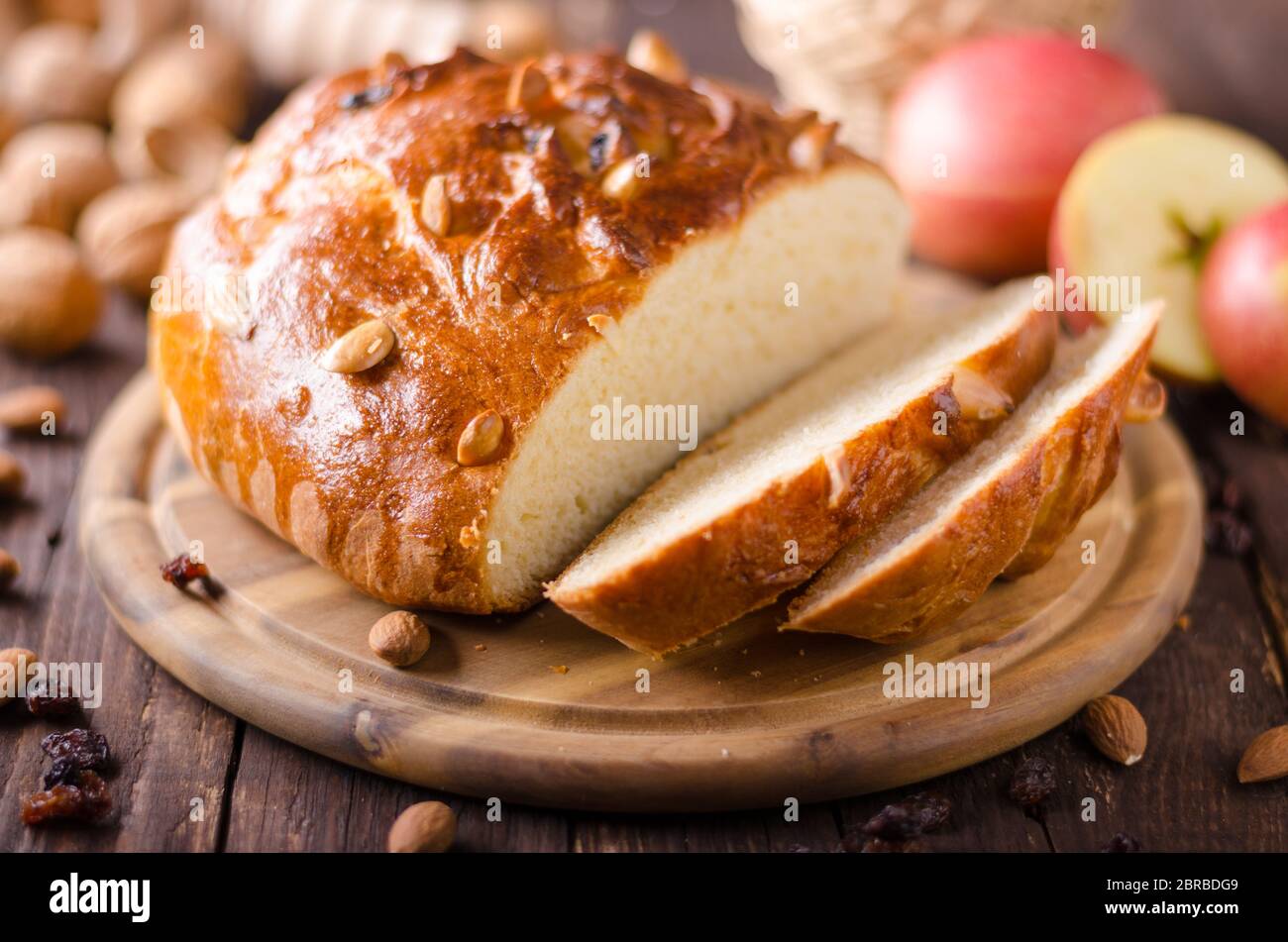 Czech cake chrismas celebration, delish cake with nuts and walnuts ...