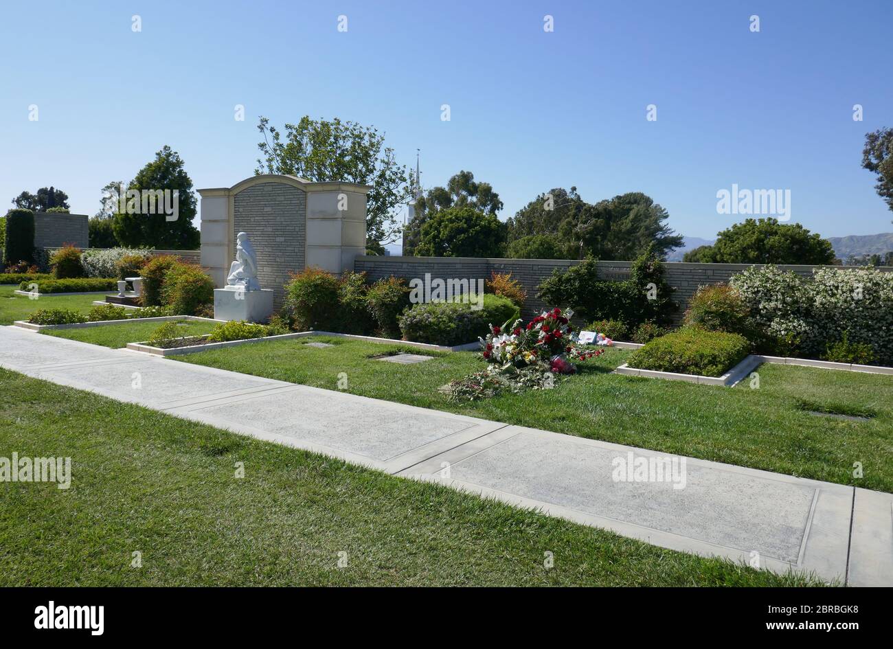 Los Angeles, California, USA 20th May 2020 A general view of atmosphere of Paul Walker's Grave ...