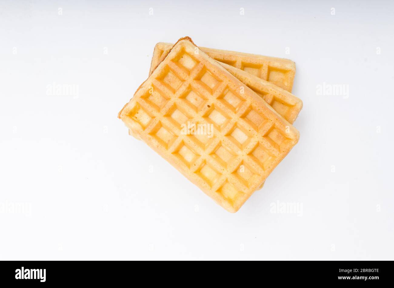Waffles delish dessert, food photography, place for text Stock Photo ...