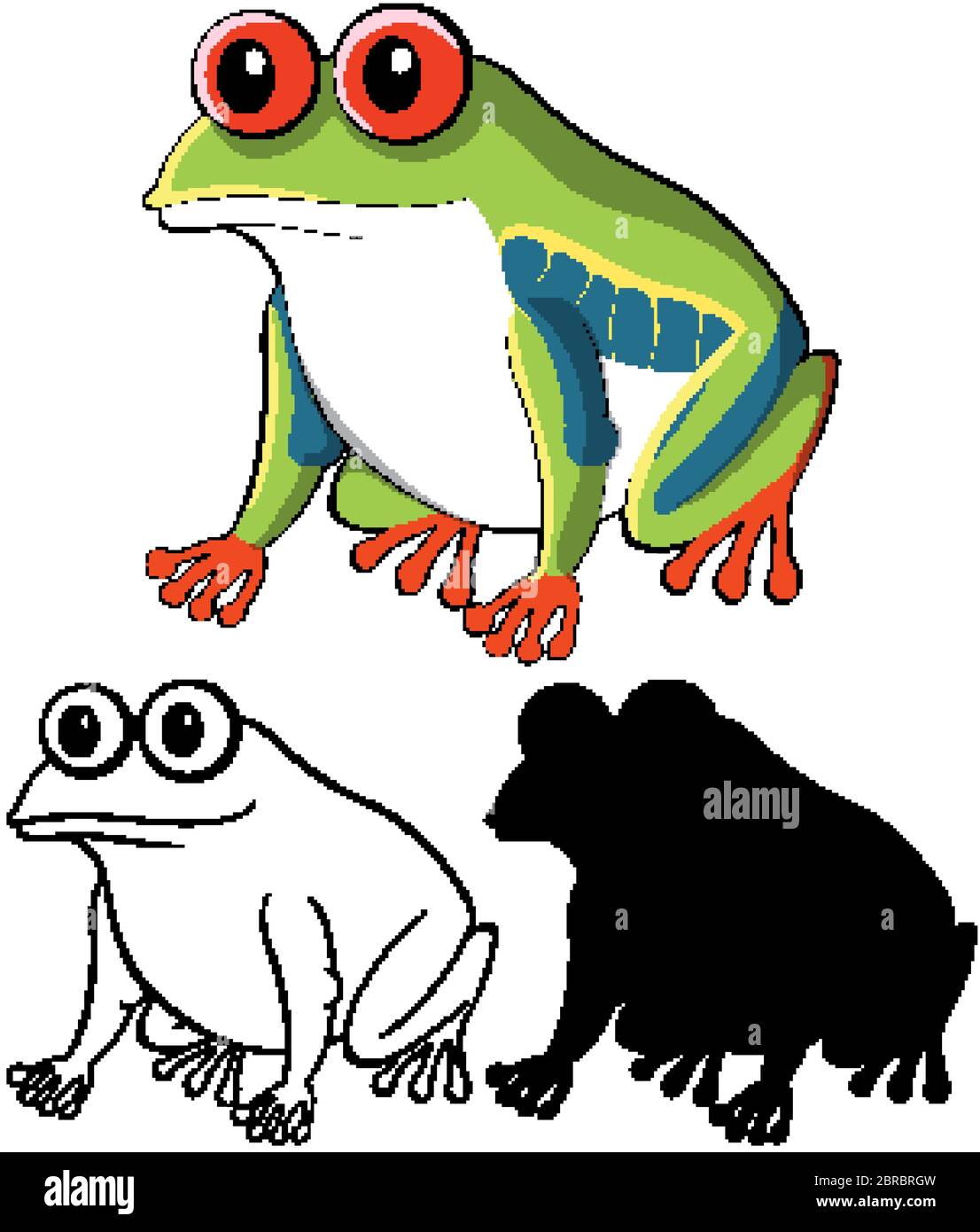 Frog shadow art hi-res stock photography and images - Alamy