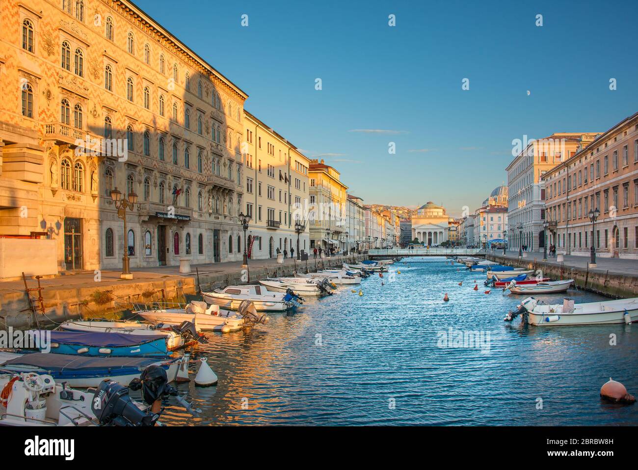 Triest canal hi-res stock photography and images - Alamy