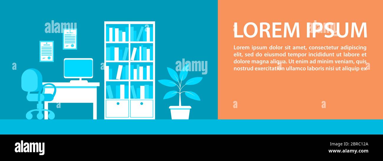 Illustration banner with medical office Stock Vector Image & Art - Alamy