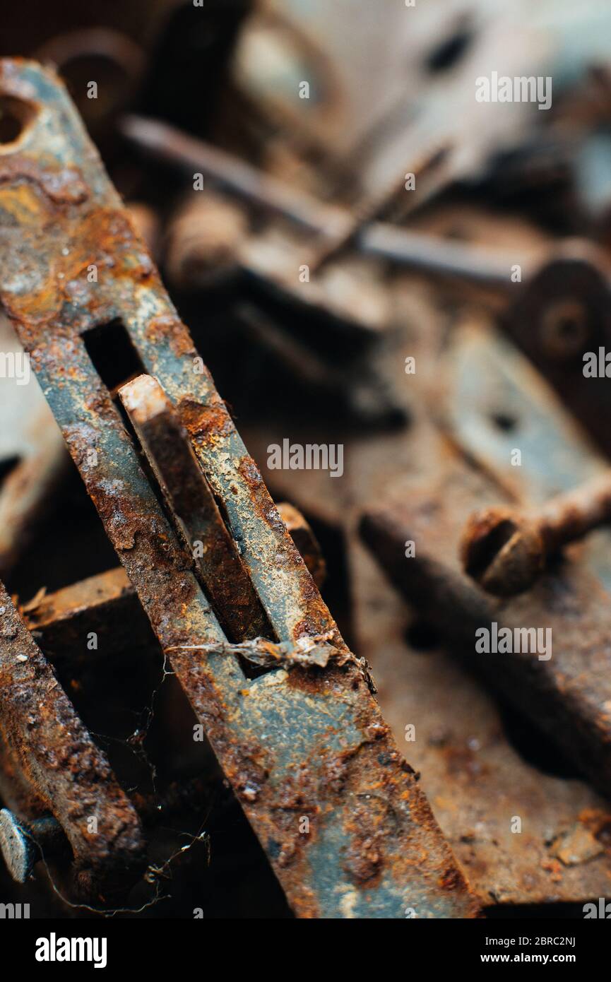 Vintage screws hi-res stock photography and images - Alamy