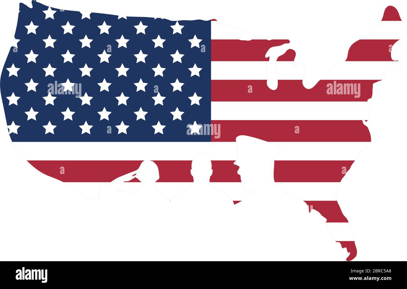 Map washington flag in Cut Out Stock Images & Pictures - Alamy