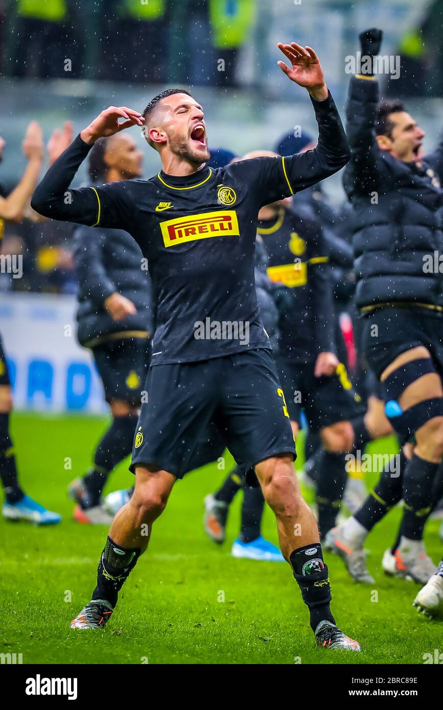 cristiano biraghi of fc internazionale during italian soccer serie a ...