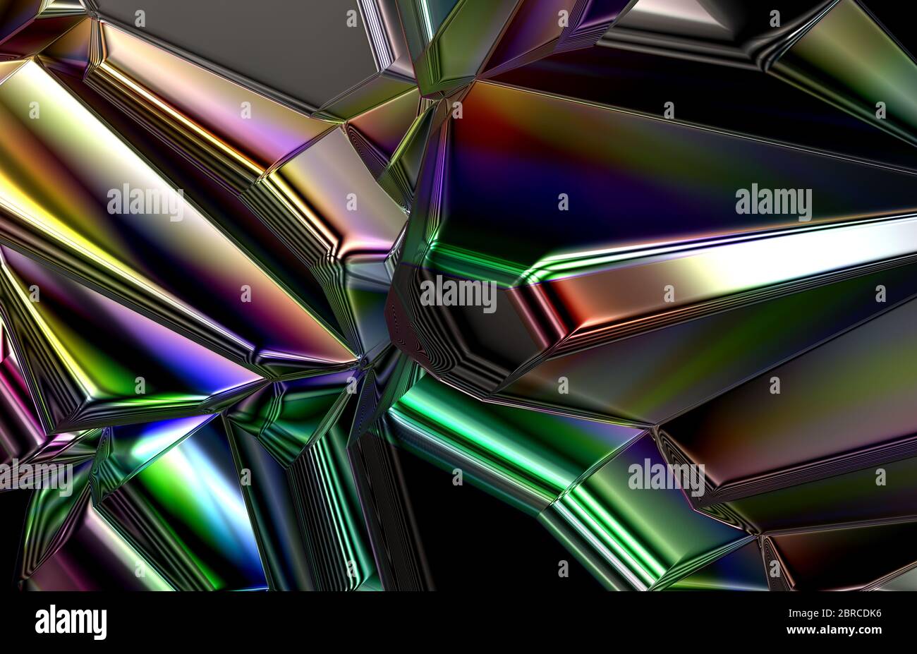 abstract polished shiny metal glass shards Stock Photo - Alamy