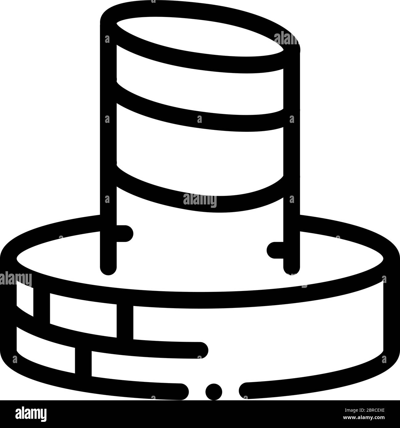 pilgrimage associated with visiting mecca icon vector Stock Vector ...