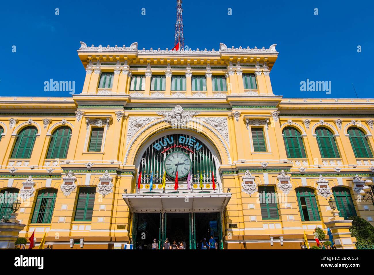 Exterior saigon post office hi-res stock photography and images - Alamy