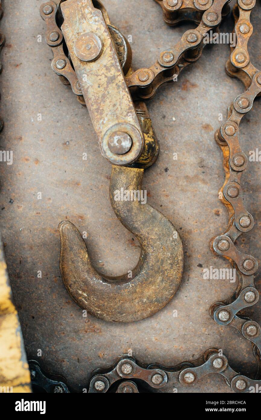 Vintage winch hi-res stock photography and images - Alamy