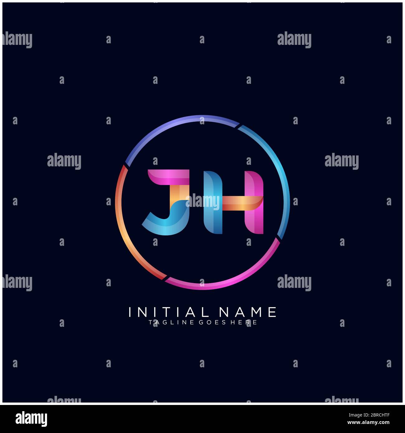 Jh logotype hi-res stock photography and images - Alamy