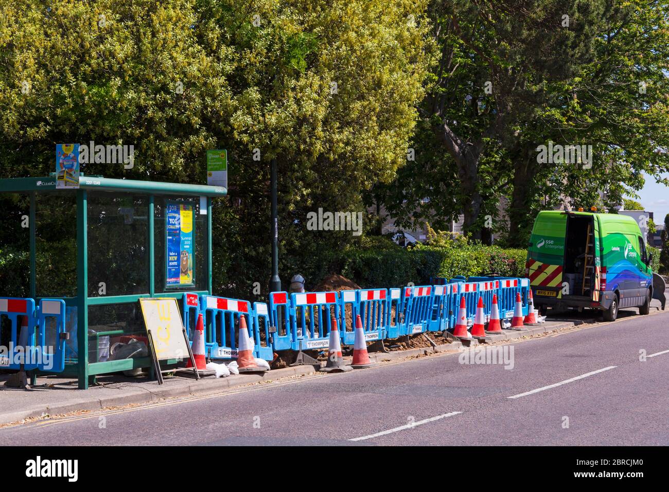 Sse enterprise contracting van hi-res stock photography and images - Alamy