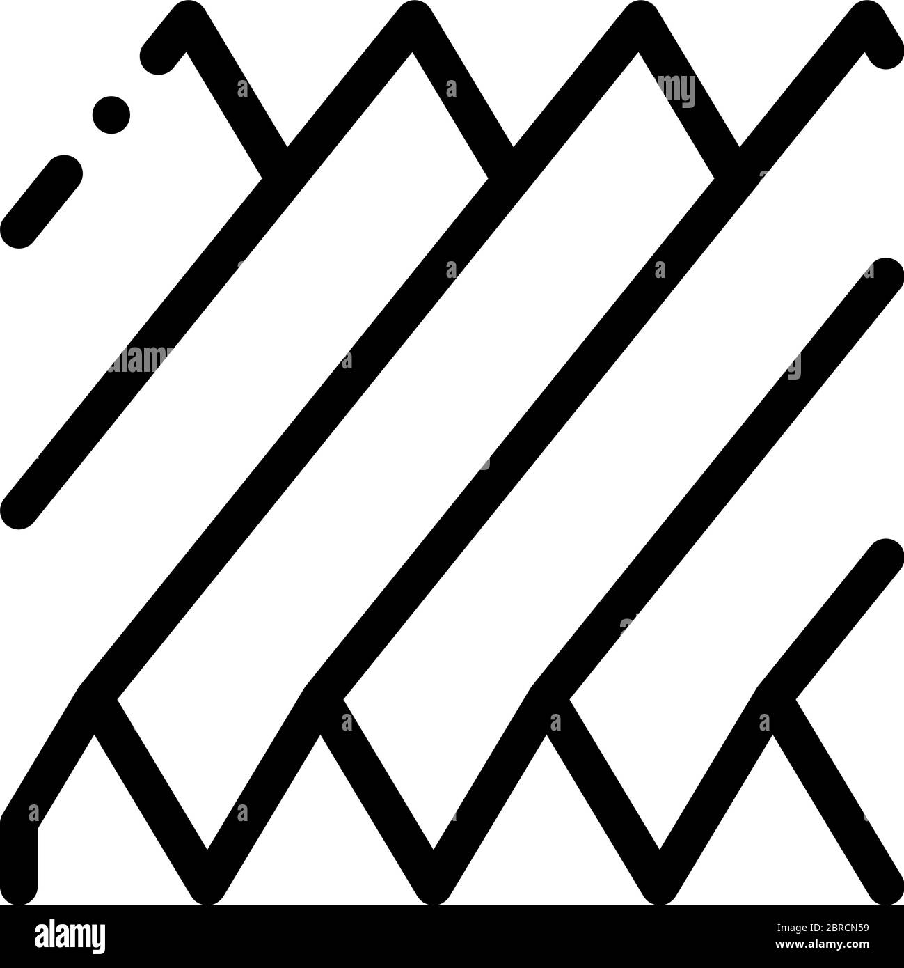 sound wave icon vector outline illustration Stock Vector Image & Art ...