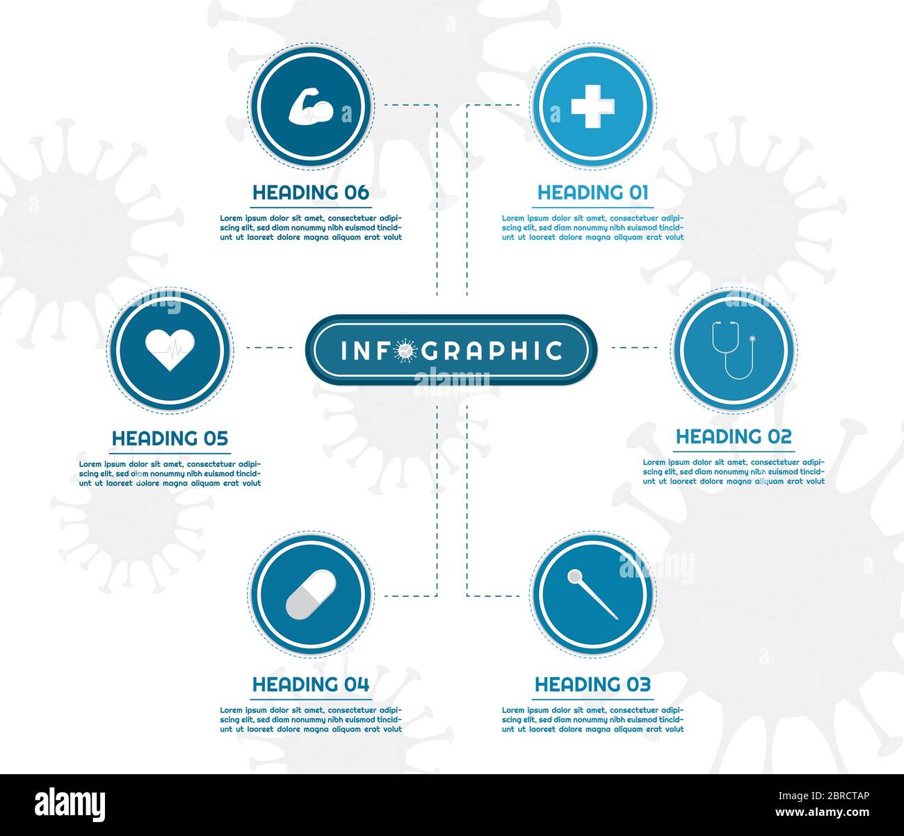 Infographic mind map medical hi-res stock photography and images - Alamy