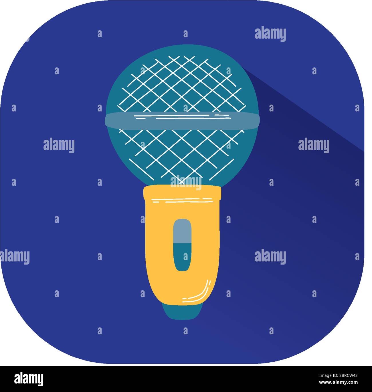 microphone sound audio device icon Stock Vector Image & Art - Alamy