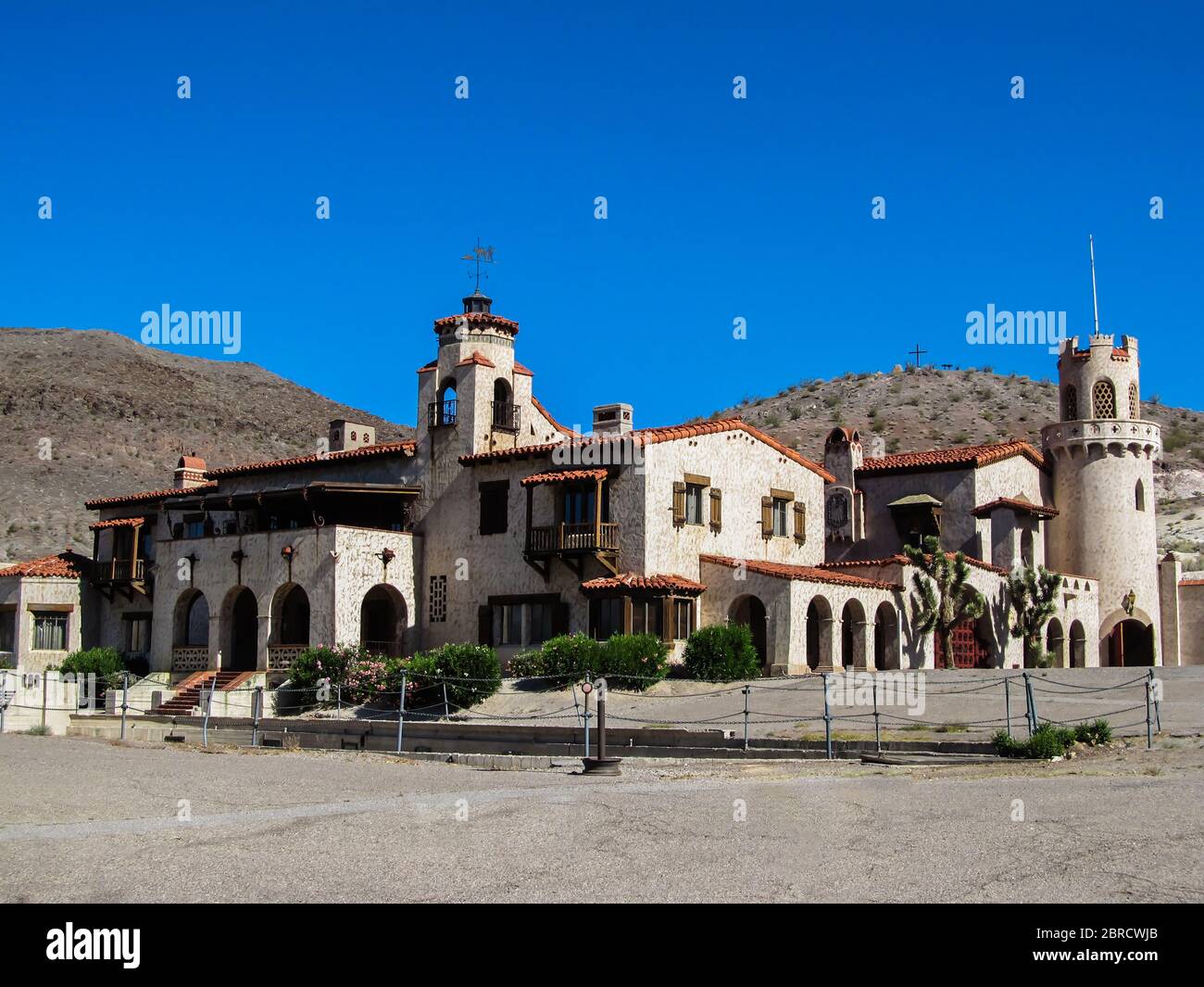Scottys castle in death valley hi-res stock photography and images - Alamy