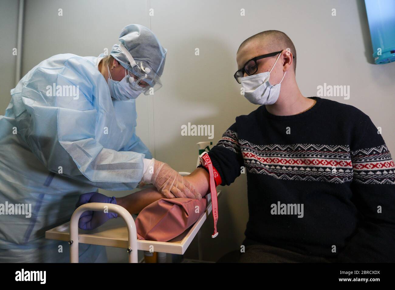 Examination Army Medical Conscript High Resolution Stock Photography ...