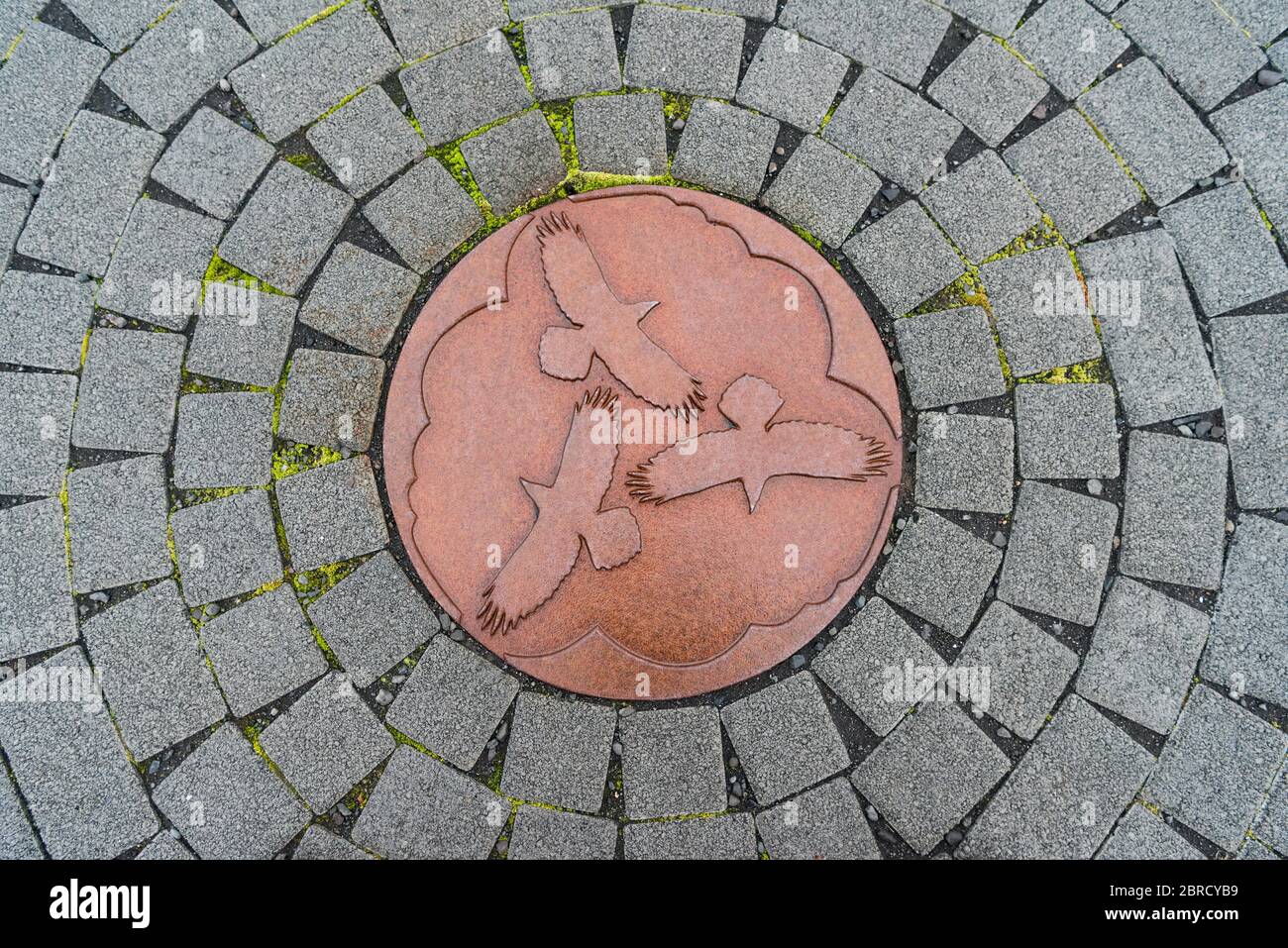 Monument to the Viking Floki Vilgeroarson, also Raven-Floki, Hrafna ...