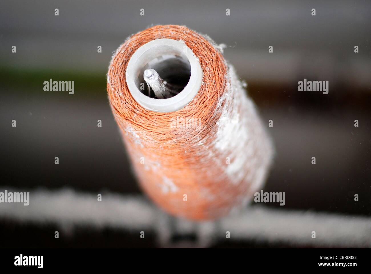 Cotton spool old mill hi-res stock photography and images - Alamy