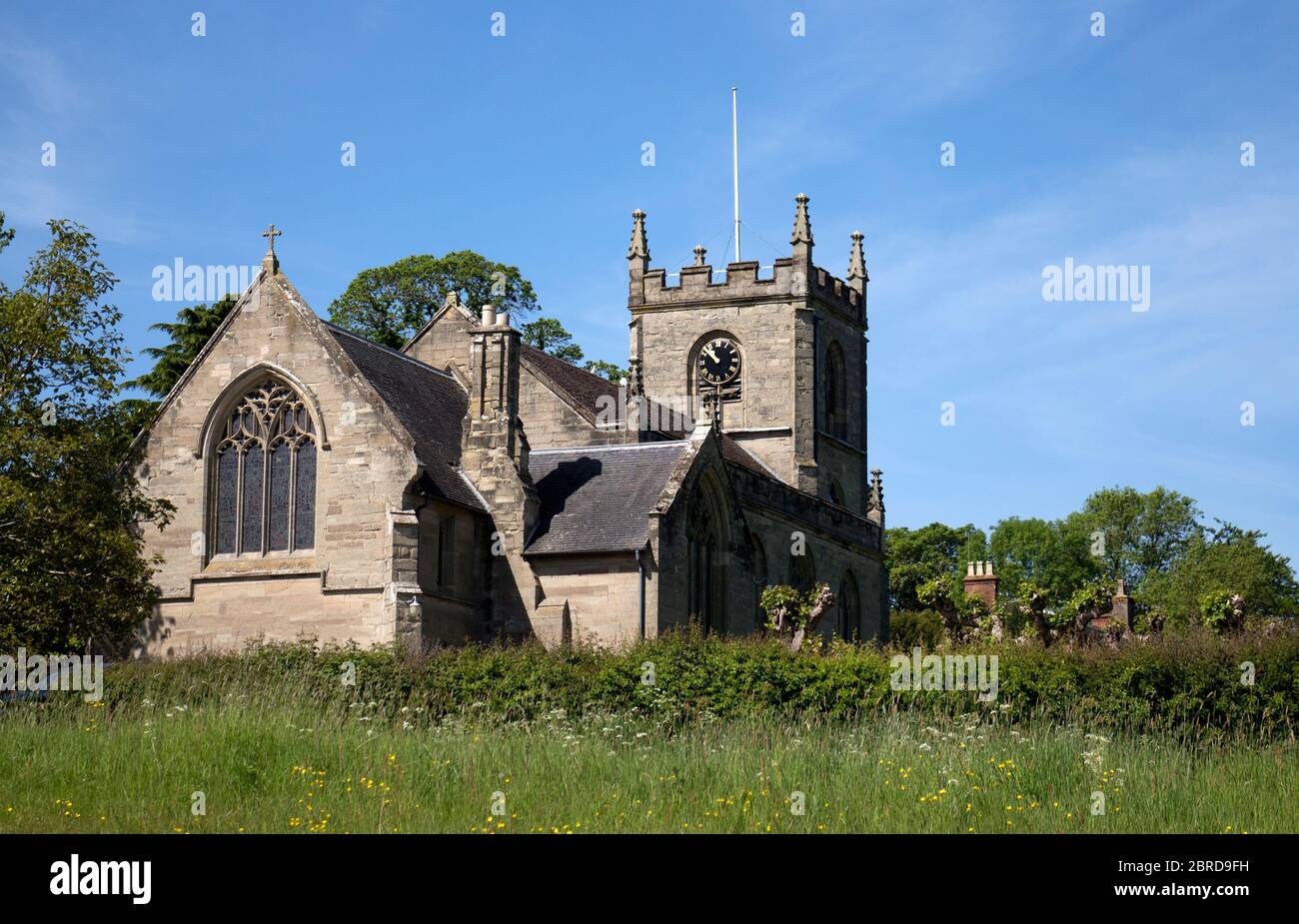 All Saints Church, Leek Wootton, Warwickshire, England, UK Stock Photo ...