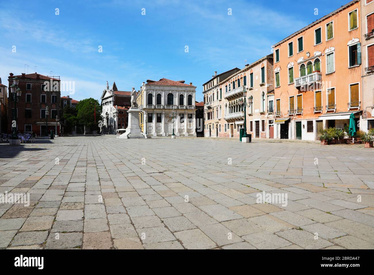 Big square called Campo Santo Stefano that means Square of Saint ...