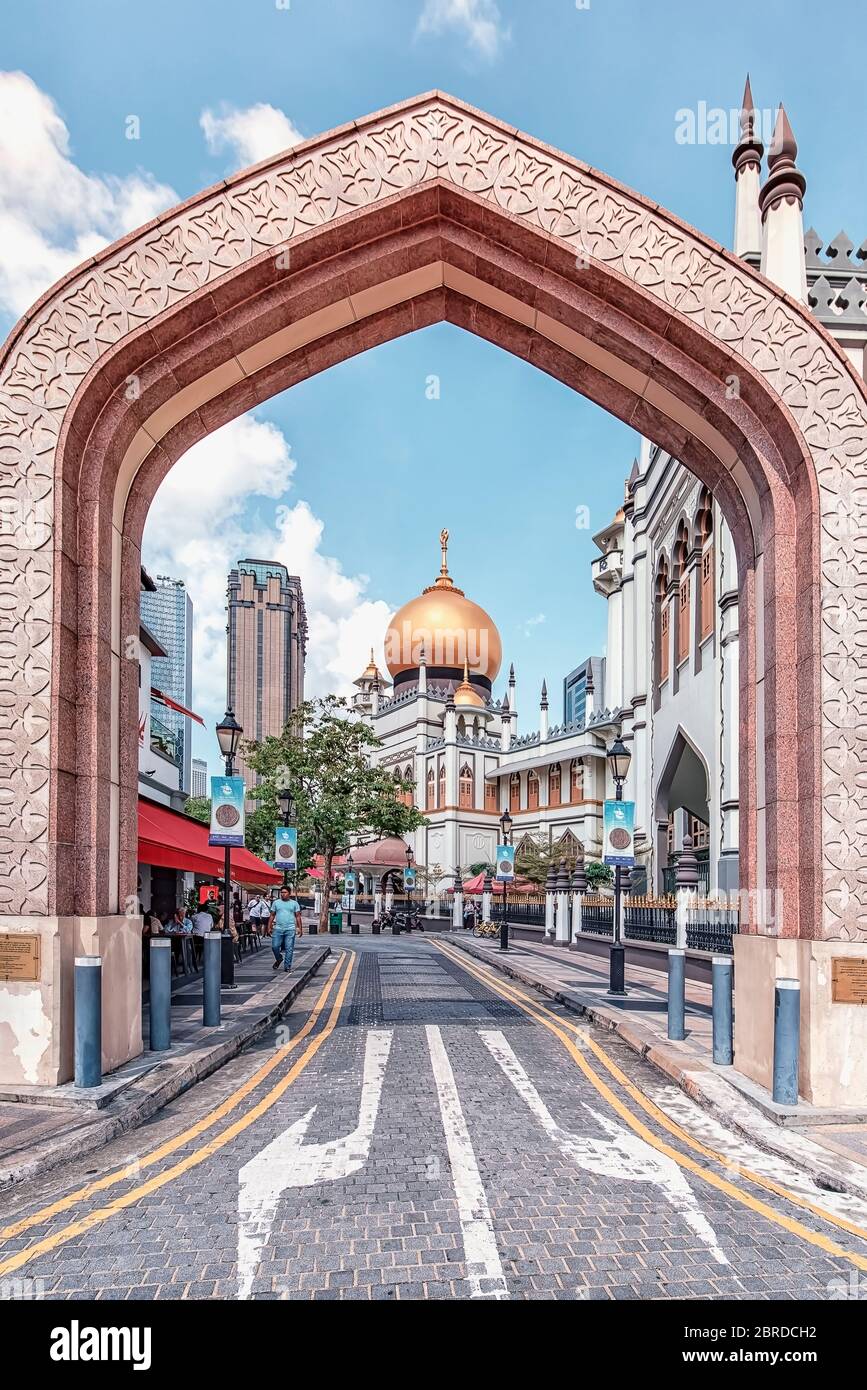Sultan mosque masjid sultan singapore hi-res stock photography and ...