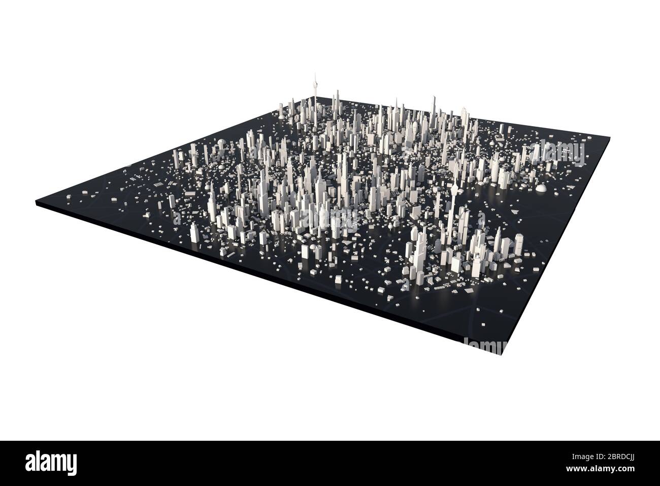 3d depth map model Cut Out Stock Images & Pictures - Alamy