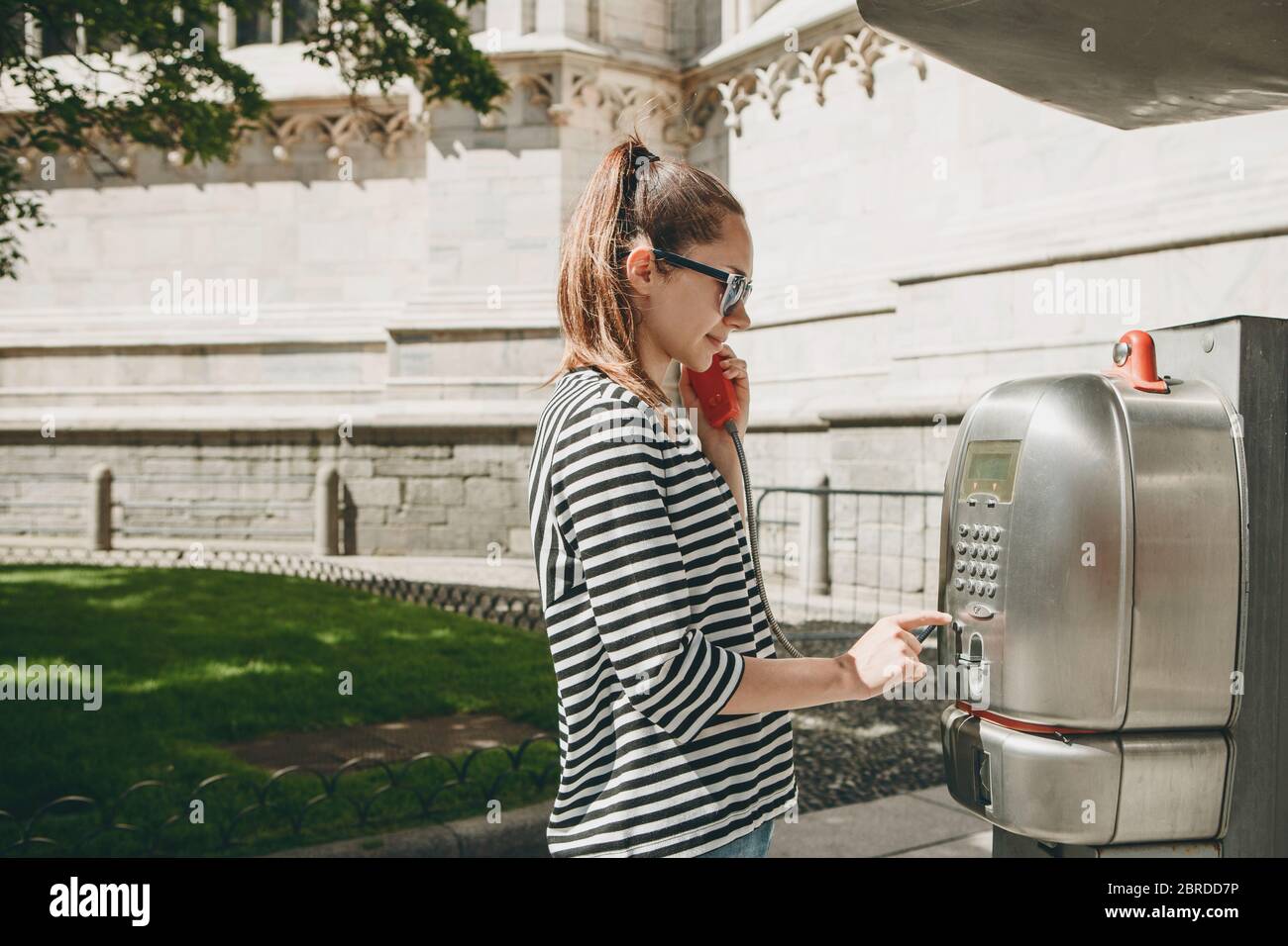 Italy payphone hi-res stock photography and images - Alamy