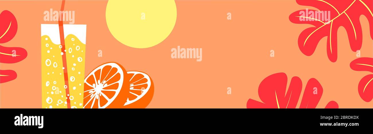 Sky warm banner hi-res stock photography and images - Alamy