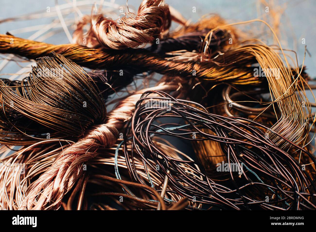 Copper scrap metal, wire, windings of motors and transformers ...