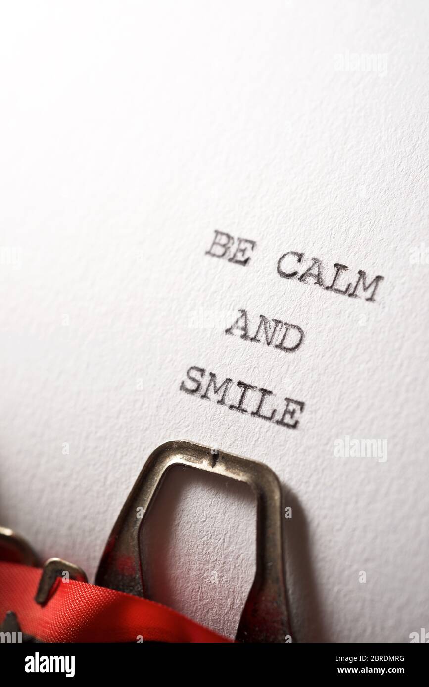 Keep Calm And Smile Forever
