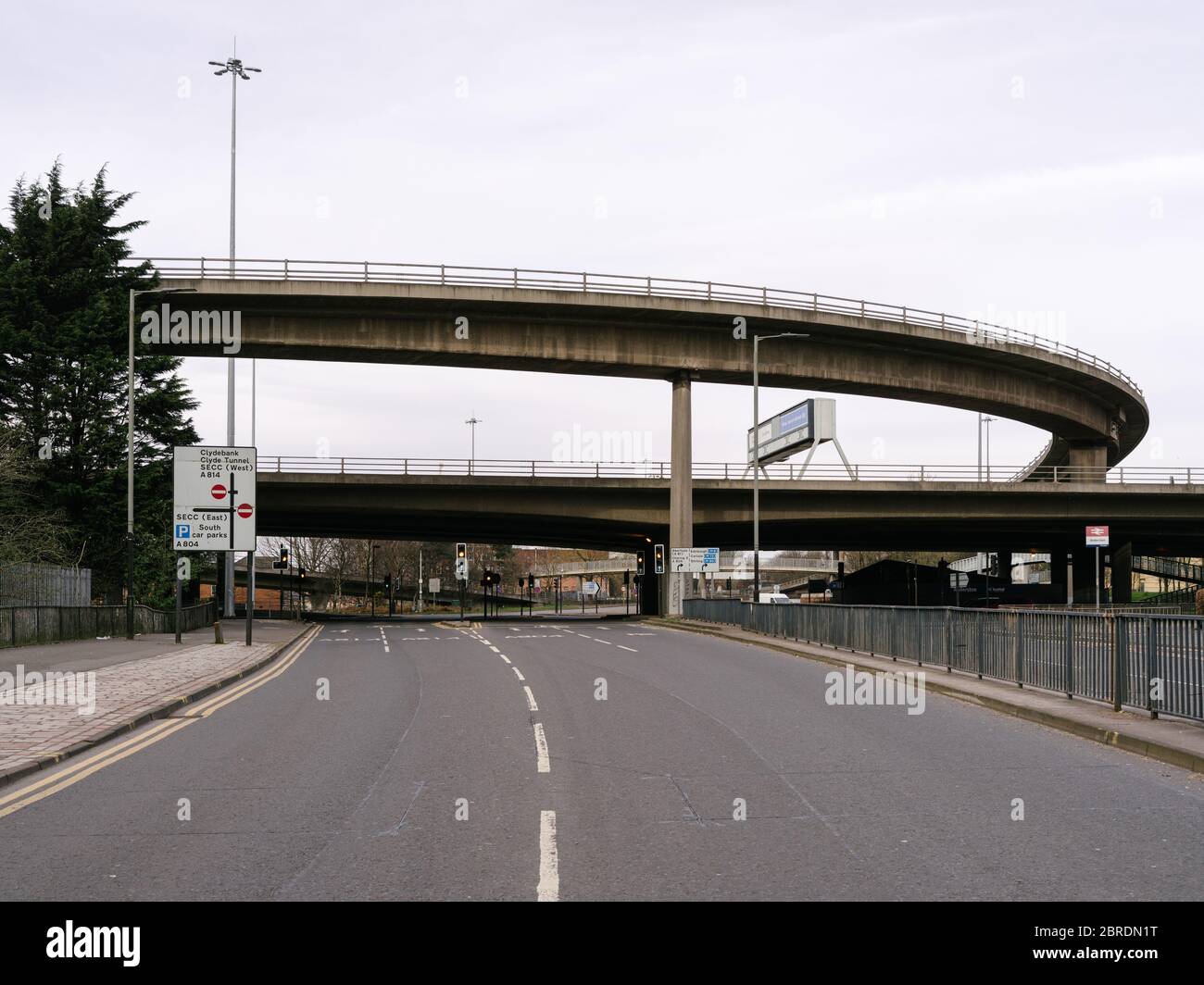 Glasgow clydeside expressway hi-res stock photography and images - Alamy