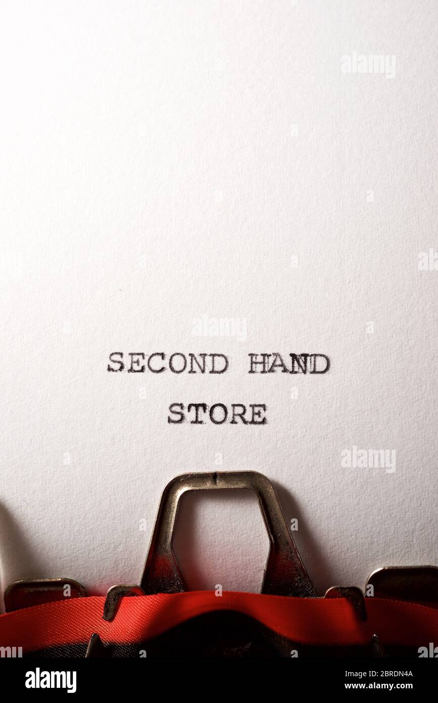 Typed letter hand written hi-res stock photography and images - Alamy