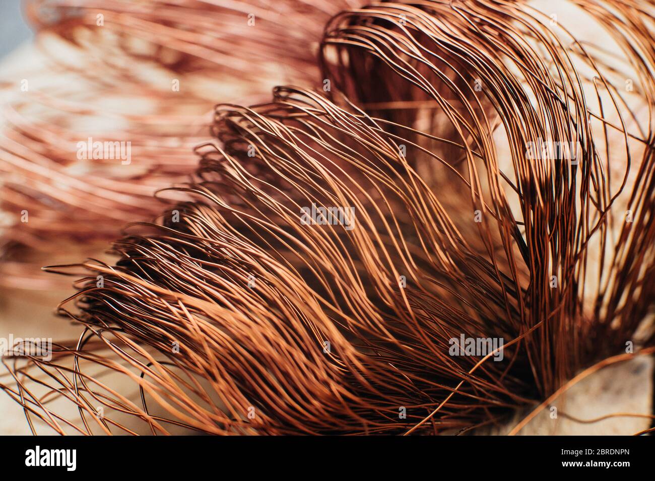 Copper scrap metal, wire, windings of motors and transformers ...