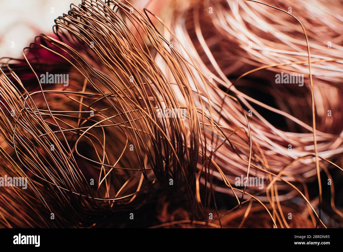 Copper scrap metal, wire, windings of motors and transformers ...