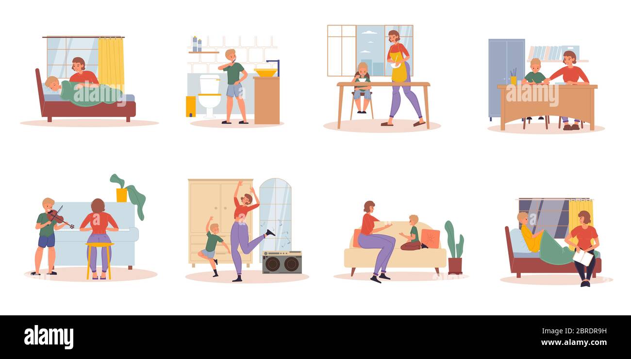 Everyday life to teach hi-res stock photography and images - Alamy